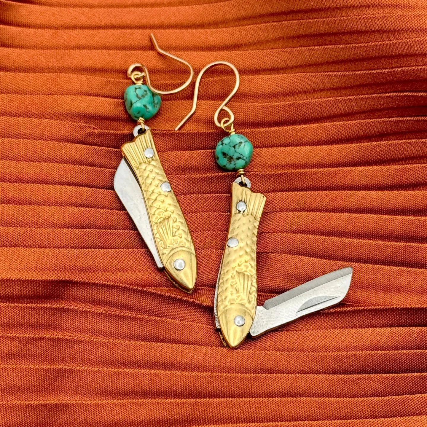 Fishing Earring – Feather + Larch