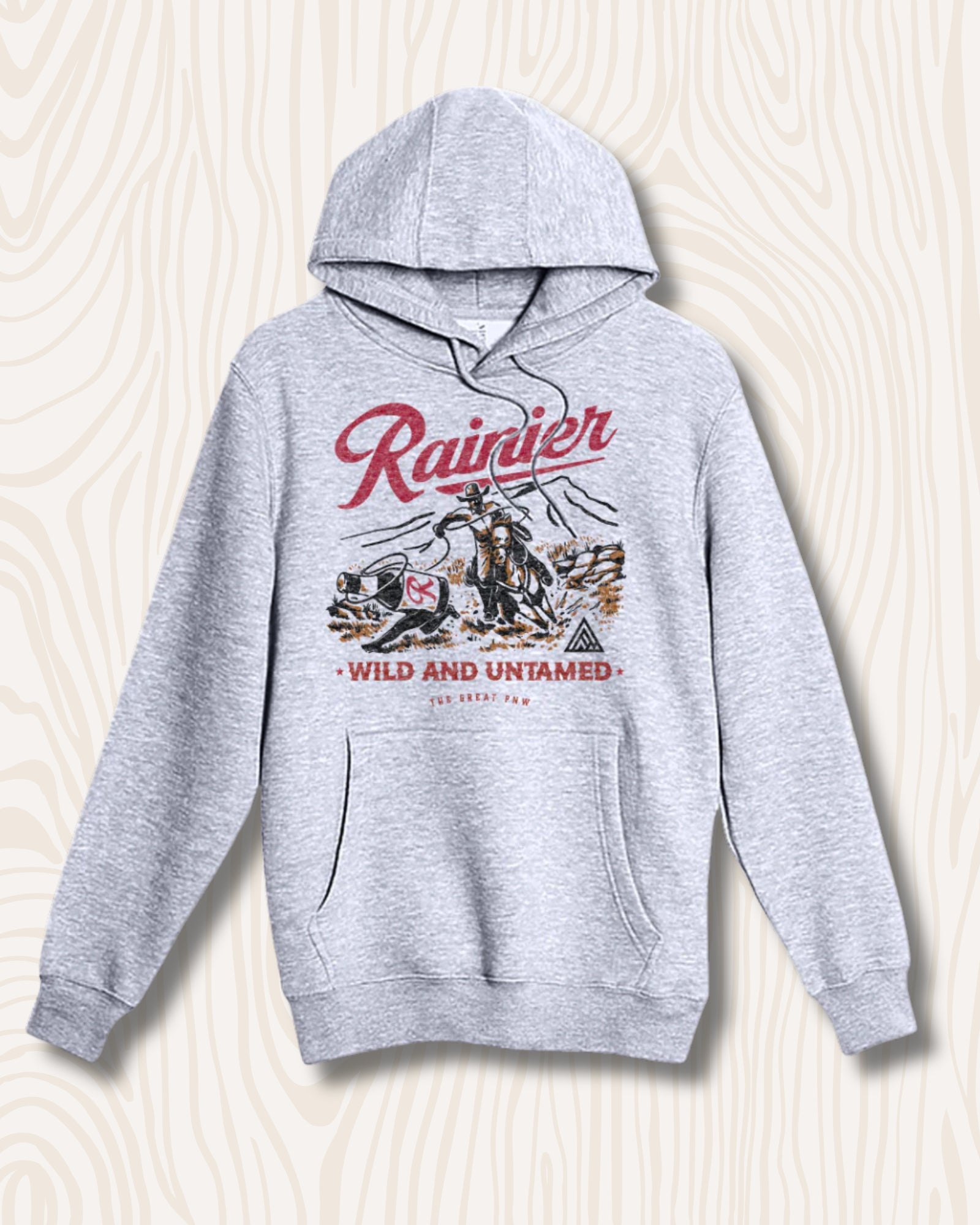 Rainier Beer Wild & Untamed Hoodie – Feather + Larch